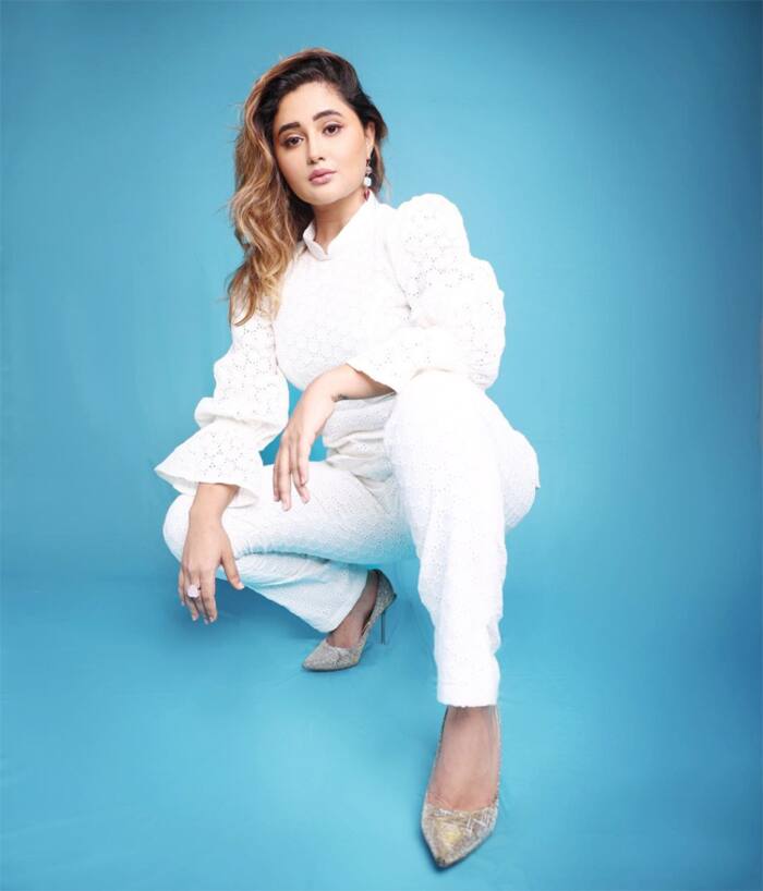 Rashami Desai is a Beauty in White Pant Suit, Fans Say, 'Uff Teri Ada ...