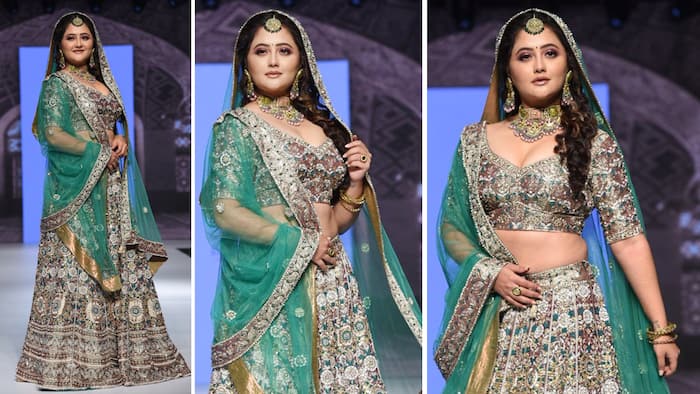 Rashami Desai Walks The Ramp Looking Like The Most Stunning Bride in a ...