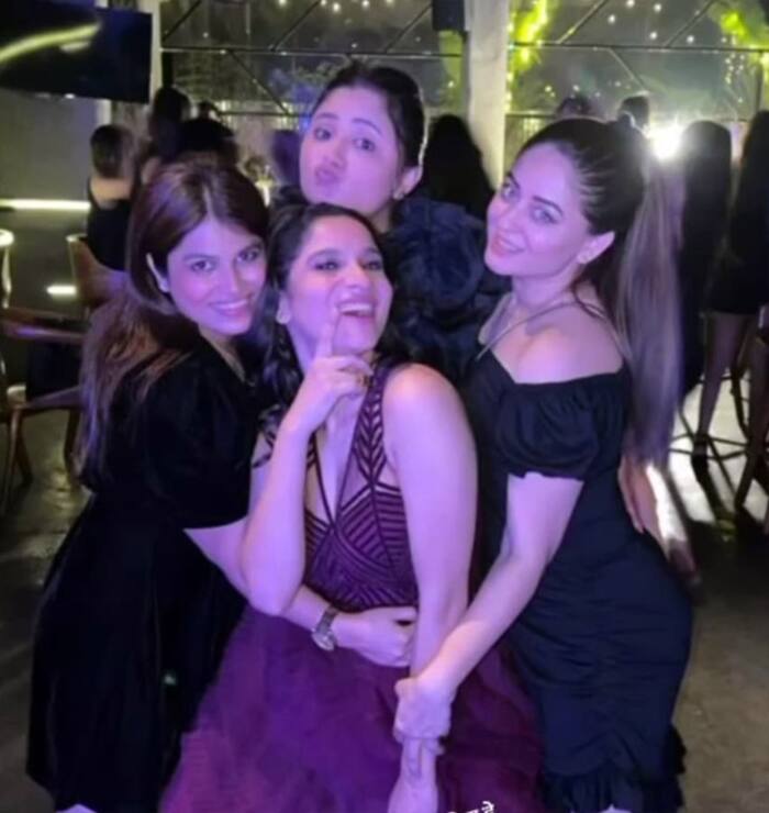 All The Inside Pictures From Ankita Lokhande's Crazy Bachelorette Party ...
