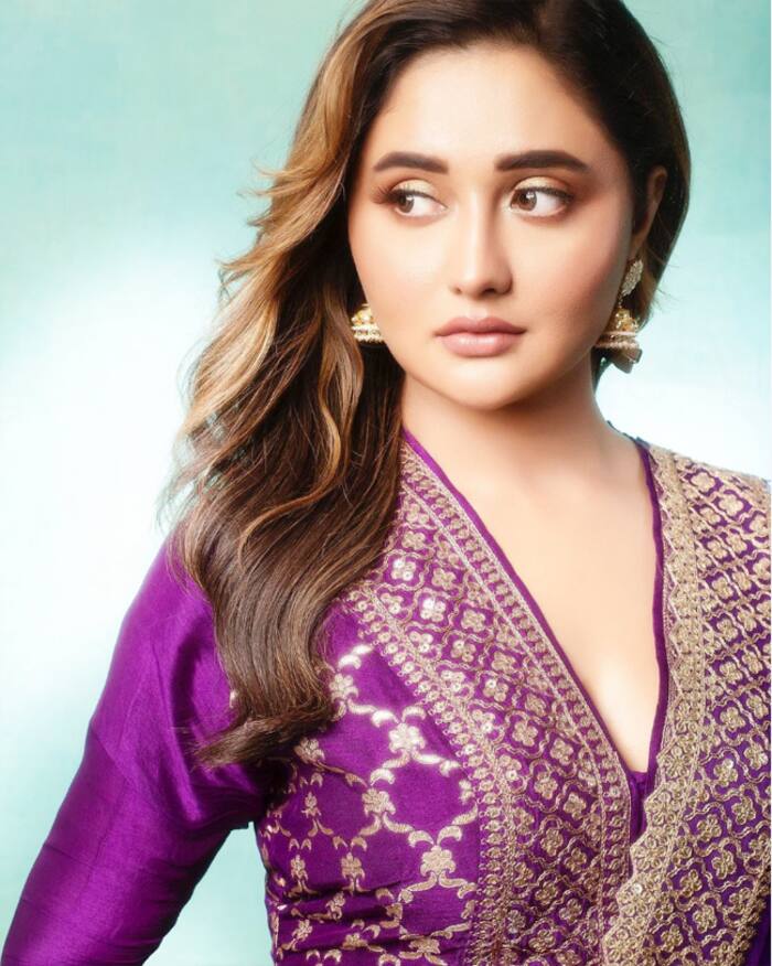 Rashami Desai Mesmerises in Gorgeous Purple Sharara But Fans Say ...