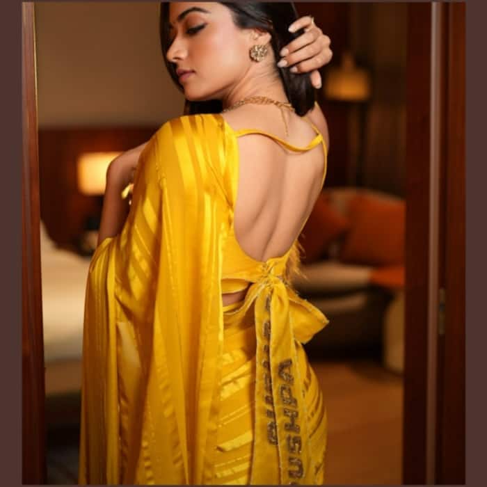 Rashmika Mandanna's special 'Srivalli' sarees: 5 timeless looks of 'Pushpa 2' actress