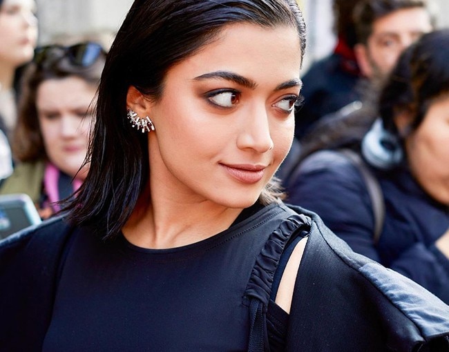 Rashmika Mandanna's Edgy Black Gothic Style Made Jaws Drop at Milan ...