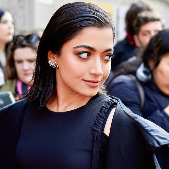 Rashmika Mandanna's Edgy Black Gothic Style Made Jaws Drop at Milan Fashion Week 2024 -Viral Pics