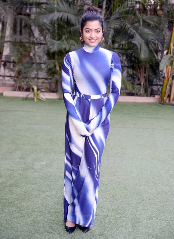 Rashmika Mandanna opts for minimal yet elegant look