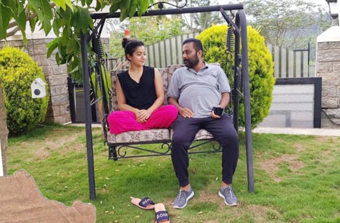 Inside Rashmika Mandanna’s House- Stylish Couch, Lush Green Plants and ...