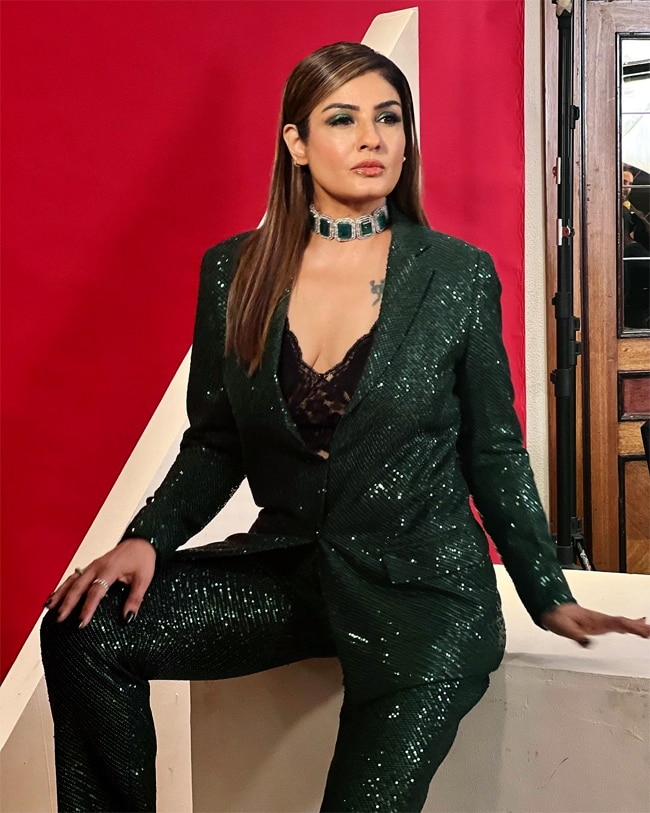 Raveena Tandon is a Boss Lady in Formals as She Poses in New Photoshoot
