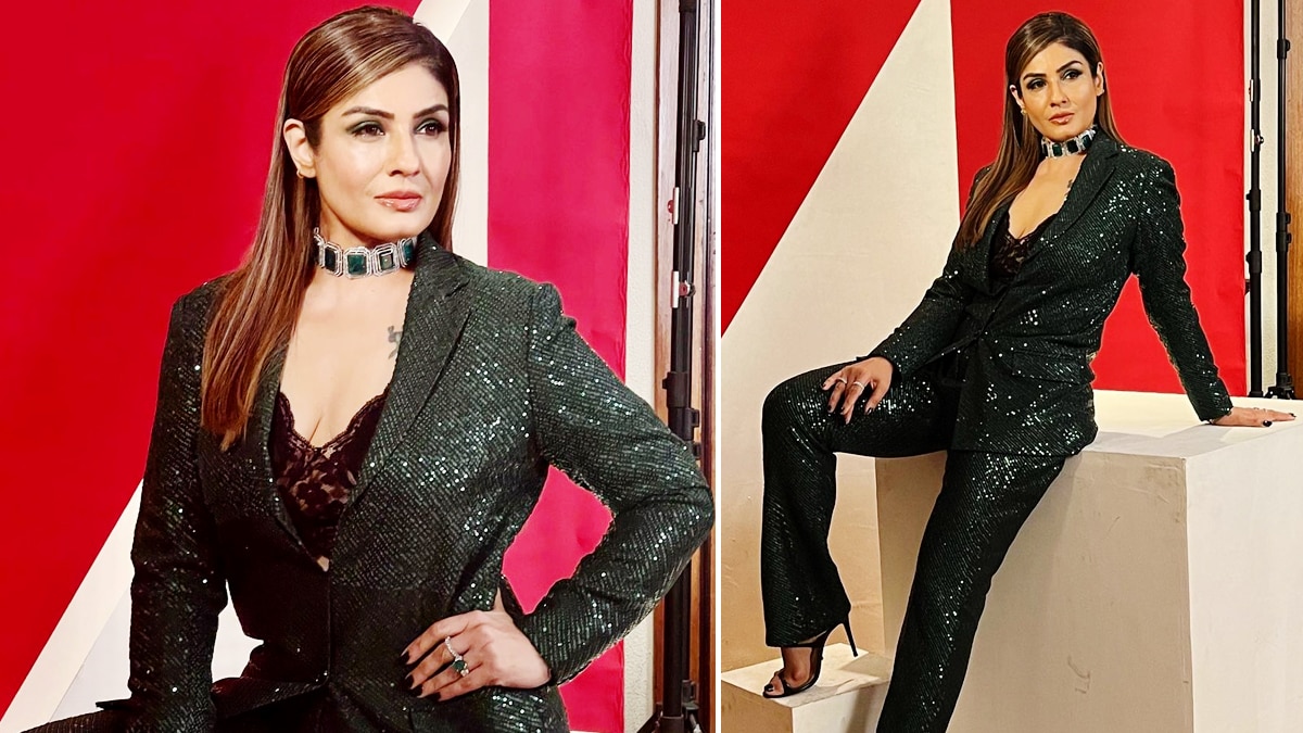 Raveena Tandon is a Boss Lady in Formals as She Poses in New Photoshoot