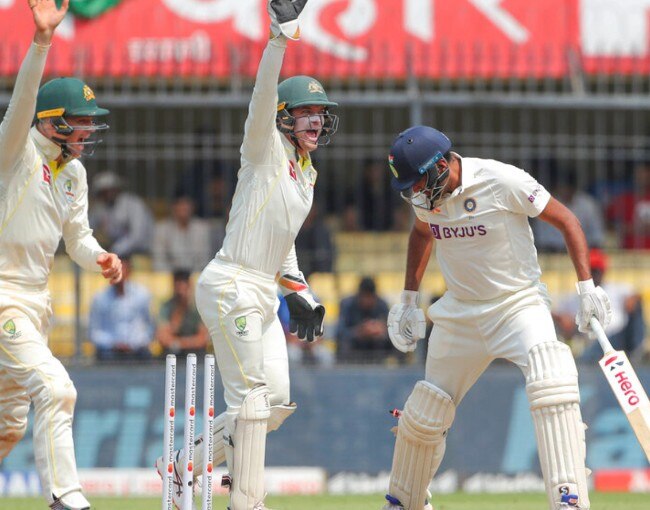 IN PICS | India's Fall Of Wickets During Third Test Match Against Australia