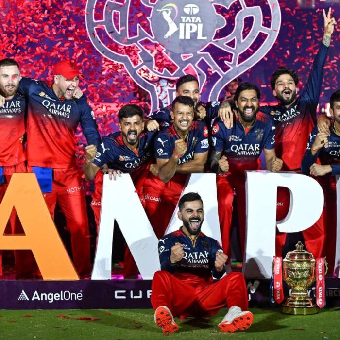 RCB won the title for the first time