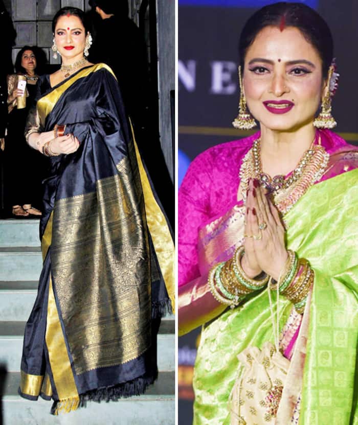 Rekha's 65th Birthday: Why She's The Goddess of Fashion in Bollywood ...