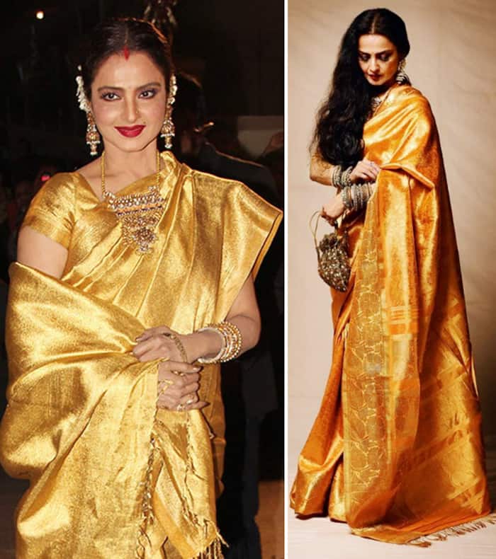 Rekha the fashion goddess of the industry