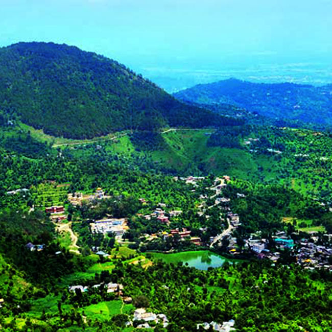 Rewalsar in Himachal Pradesh during monsoons