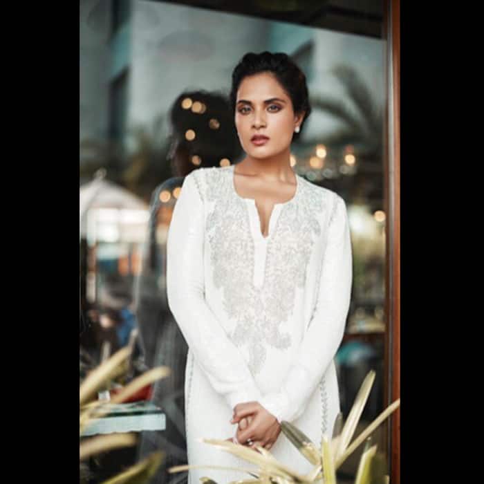 Richa Chadda’s stylish picture during Fukrey Returns promotions