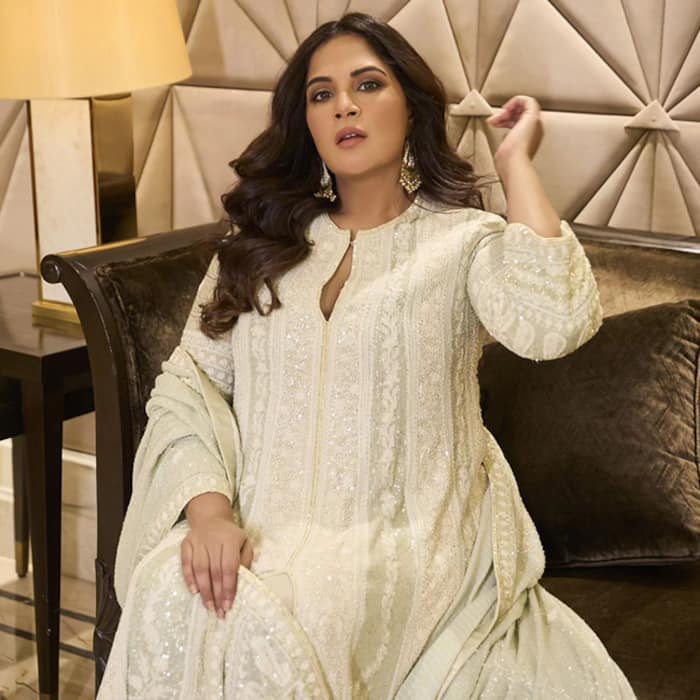 Richa Chadha Shines Bright Like an Elegant Pearl in Mint Green ...