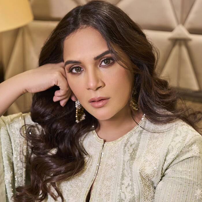 Richa Chadha Shines Bright Like an Elegant Pearl in Mint Green Chikankari Suit Set - See Pics