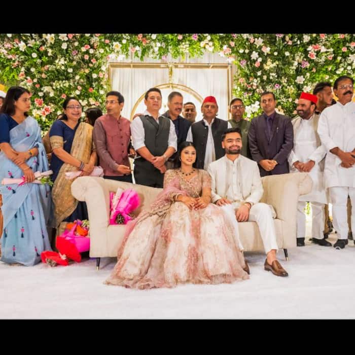 Rinku Singh and Priya Saroj's engagement took place at The Centrum ...