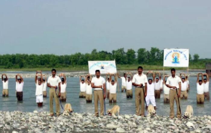 Yoga Day on Submarine