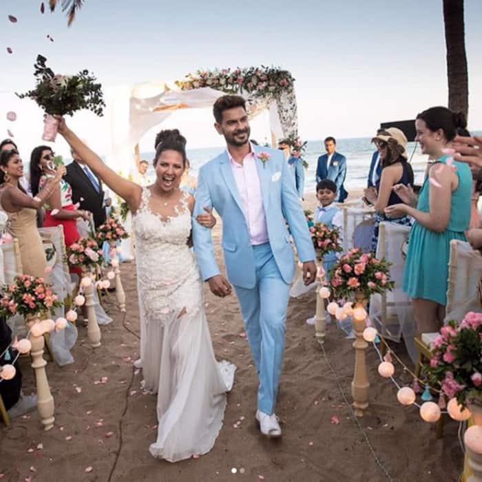 IN PICS: Bigg Boss couple Keith Sequeira and Rochelle Rao get hitched ...