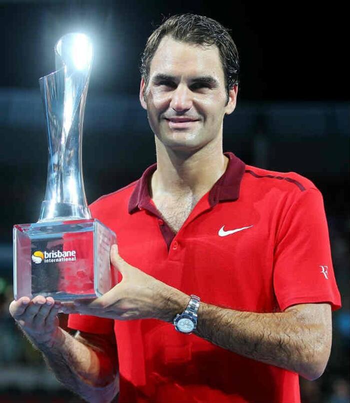 Roger Federer completes 1000th career win with Brisbane title [View ...