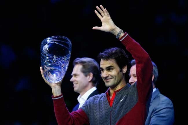Roger Federer honoured with Stephen Edberg Sportsmanship Award & ATP ...