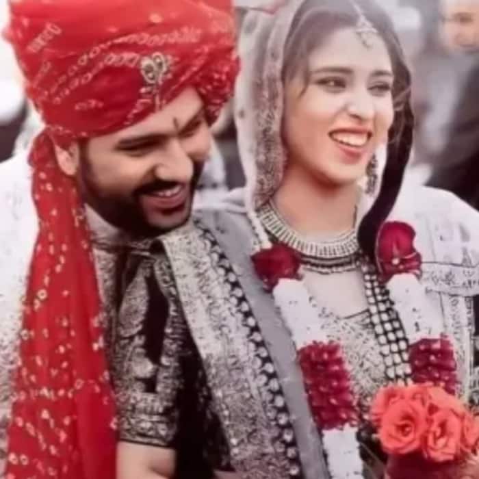 Rohit Sharma and Ritika Sajdeh wedding day
