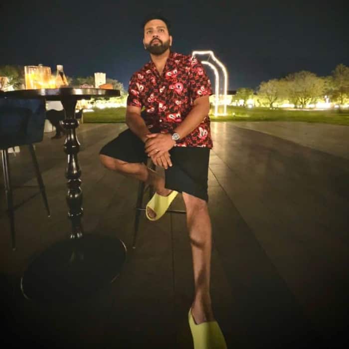 Rohit Sharma's social media presence