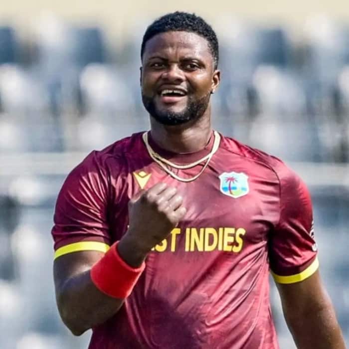 Romario Shepherd played for Royal Challengers Bengaluru in IPL 2025
