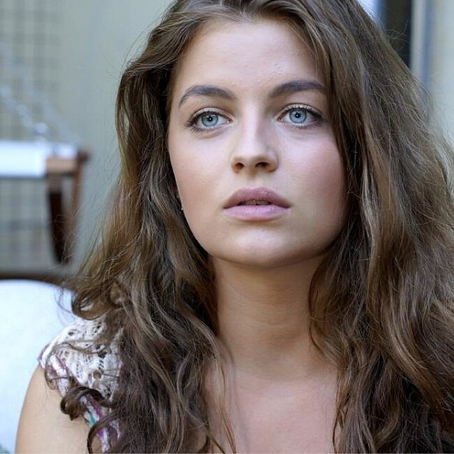 Roncha Forcher posing for a photoshoot