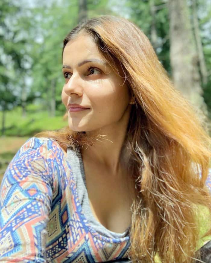 Rubina Dilaik was a beauty pageant and won two local beauty pageants