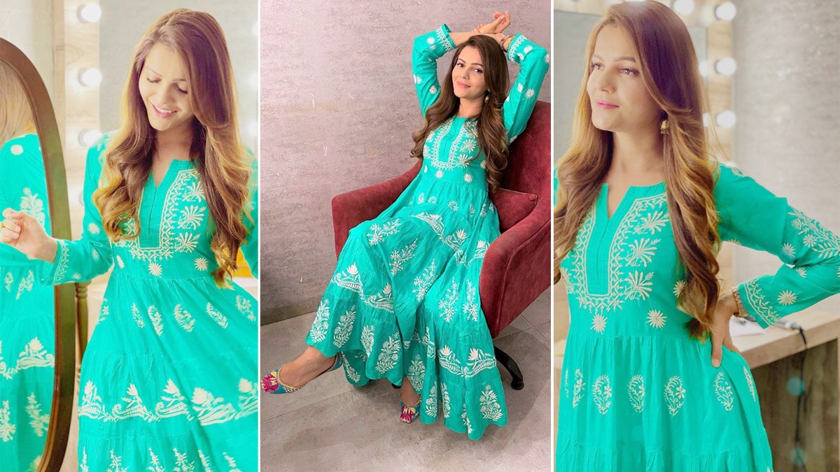 Rubina Dilaik Feels Positivity And Freshness In Simple And Elegant ...