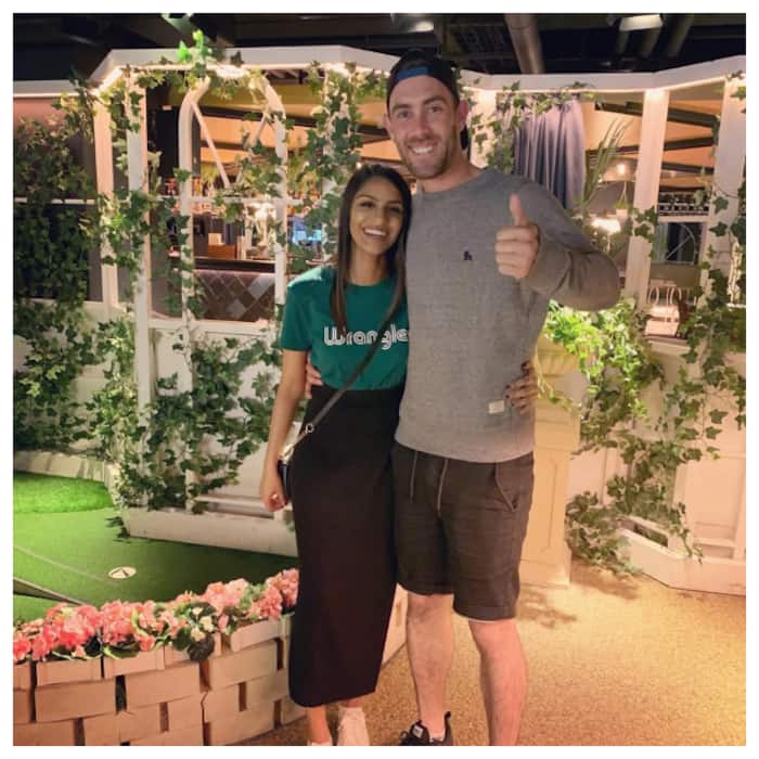 Meet Glenn Maxwell's gorgeous wife, her name is..., She works as a...