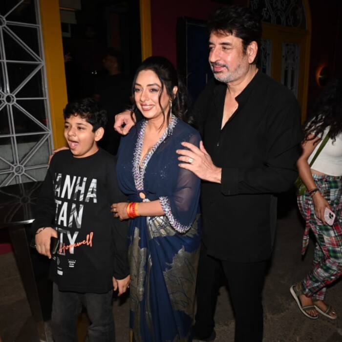 Rupali Ganguly Makes a Style Statement In a Royal Blue Bliss