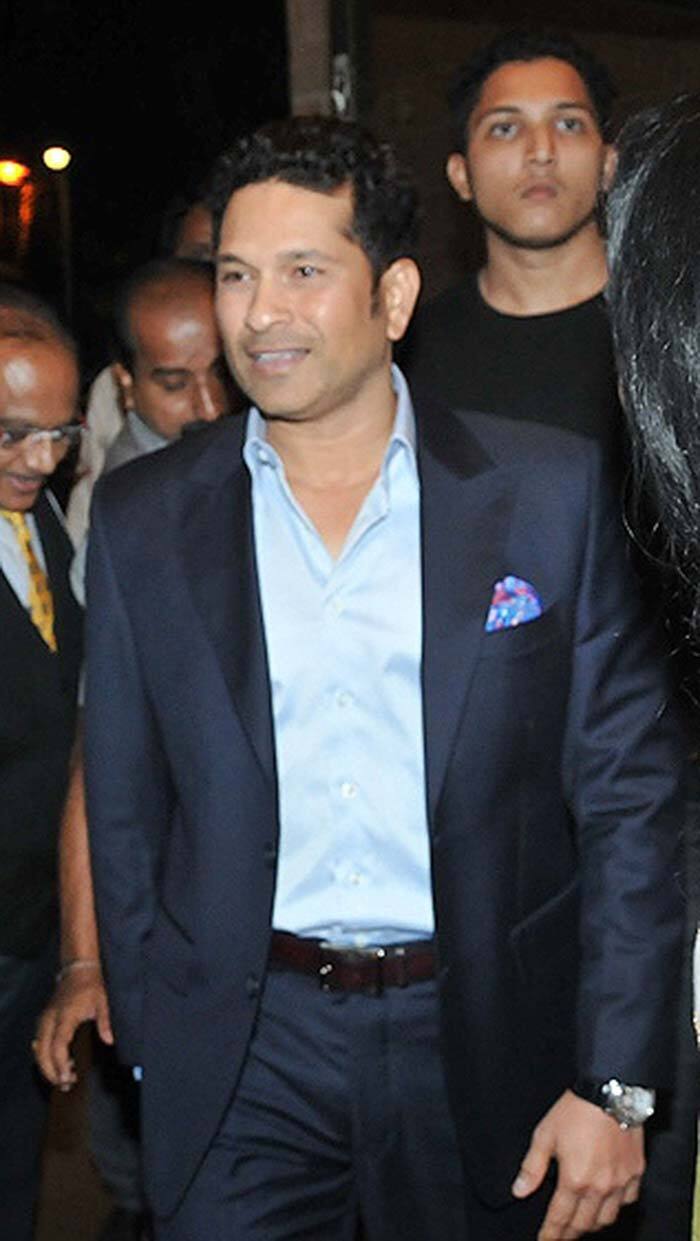 Sachin Tendulkar & Amitabh Bachchan at Piyush Pandey's Pandeymonium ...