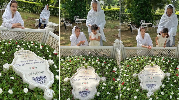 Soha Ali Khan Visits Her Father Mansoor Ali Khan’s Grave With Mom ...