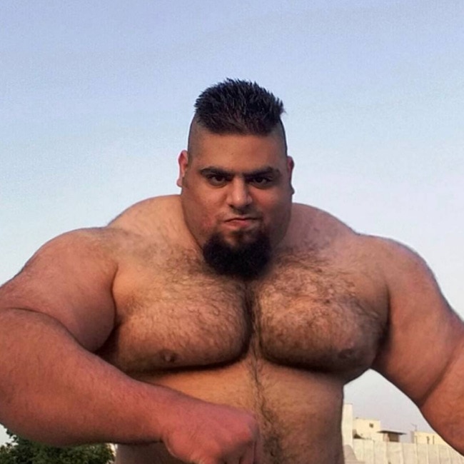 Sajad Gharibi is also known as Iranian Hulk