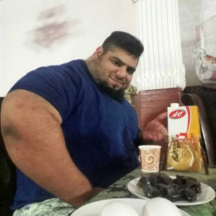 Meet Sajad Gharibi Aka Persian Hercules who weighs 386 pounds