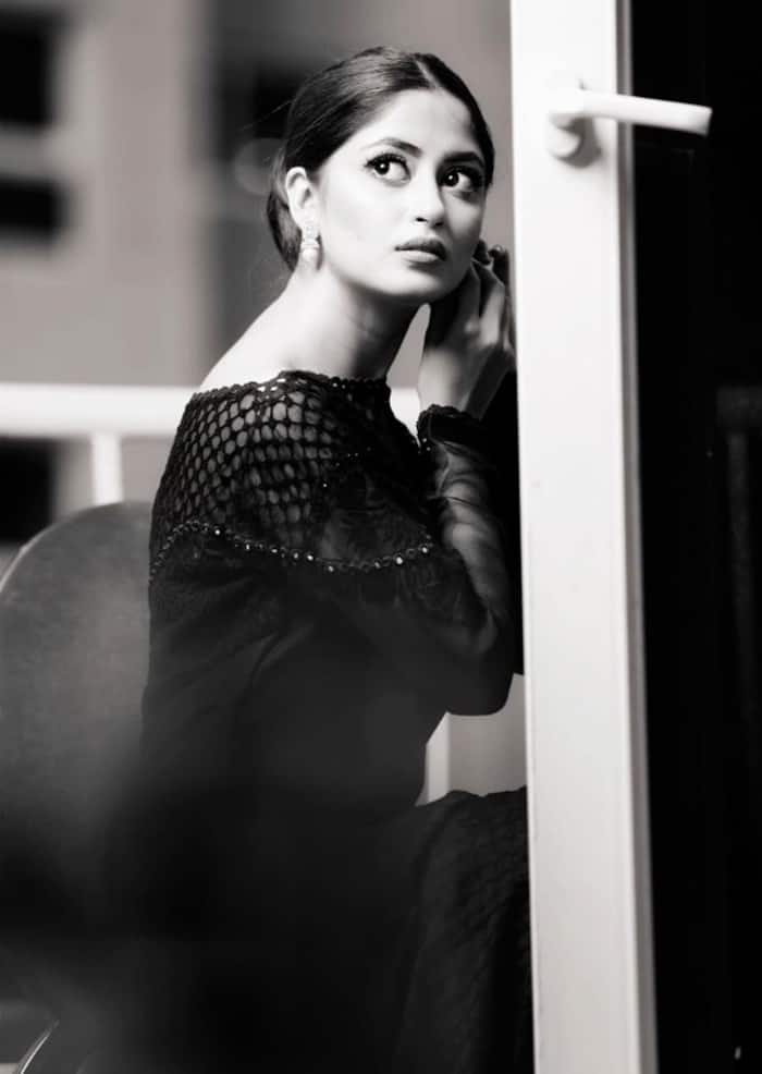 Sajal Ahad Mir's Monochromatic Look