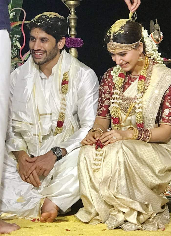 Yami Gautam wore a red silk saree at her wedding with Aditya Dhar