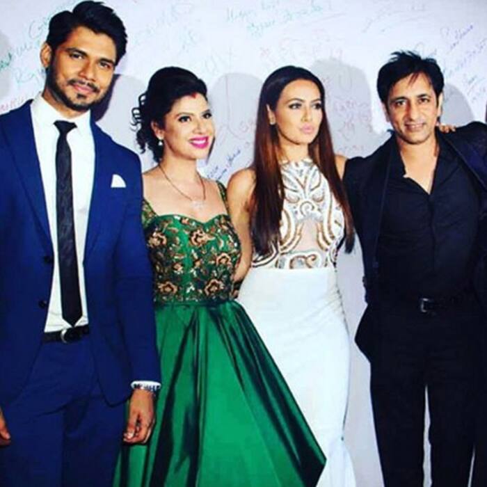 Sambhavna Seth holds wedding reception for friends from industry in ...