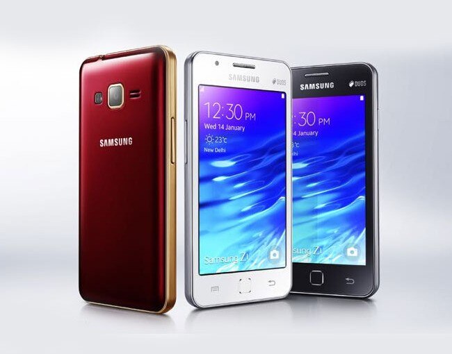 Samsung Z2 comes with 4 inch display that has WVGA resolution