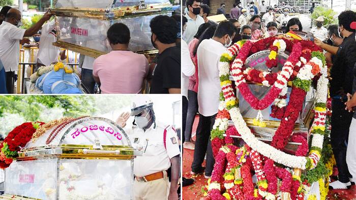 Sanchari Vijay Funeral: Kannada Actor Laid To Rest With State Honours ...