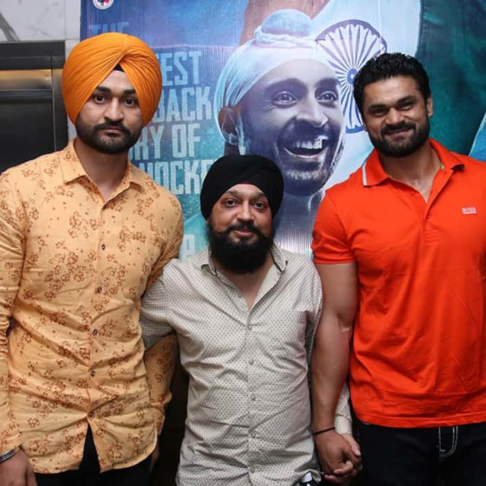 Sandeep Singh and Bikramjeet Singh Spotted at Soorma Special Screening