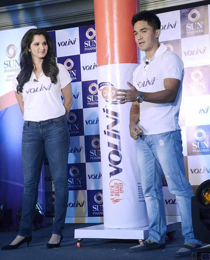 Sania Mirza, Sunil Chhetri become brand ambassadors for Volini