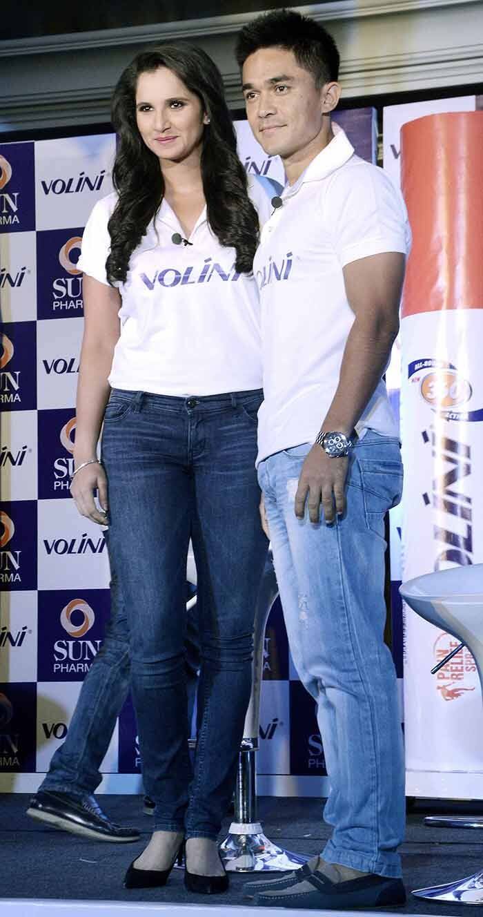 Sania Mirza, Sunil Chhetri become brand ambassadors for Volini
