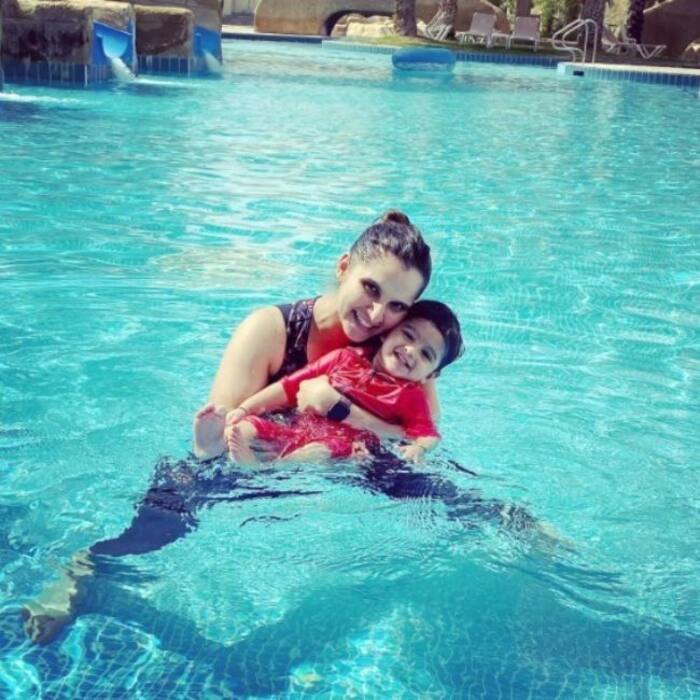Inside photos of Sania Mirza's grand mansion in Palm Jumeirah island in ...