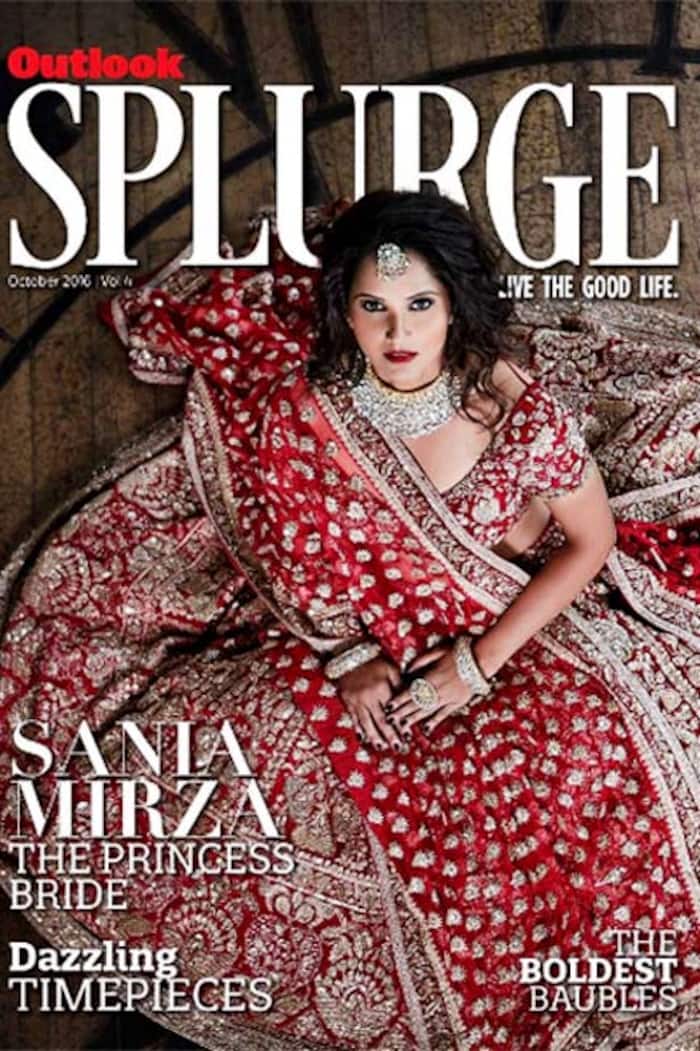 Tennis star Sania Mirza looks straight out of a fairy tale in Outlook ...