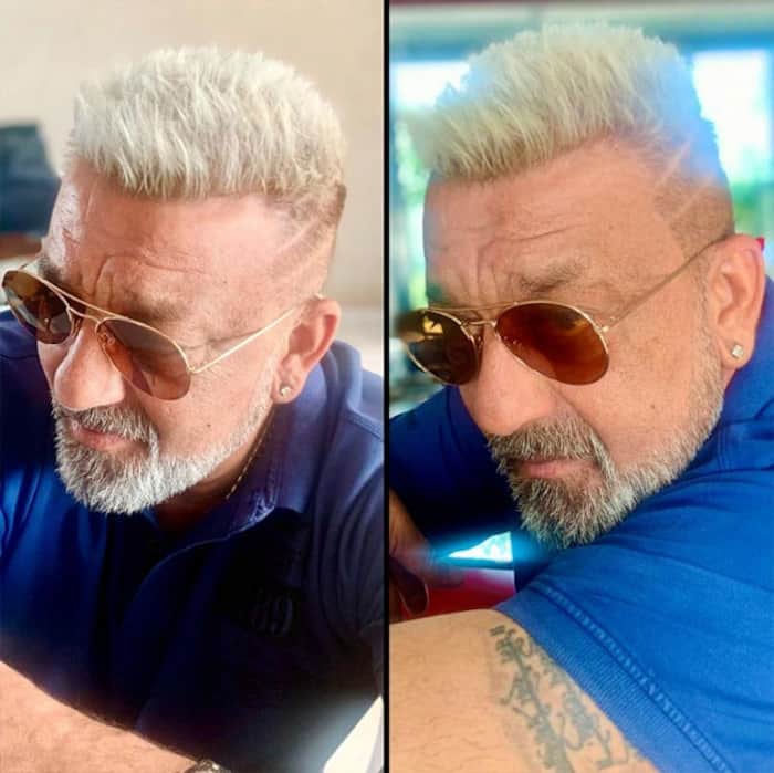 Sanjay Dutt Looks Suave in His New Blonde Hairdo, Stylist Hakim Aalim ...