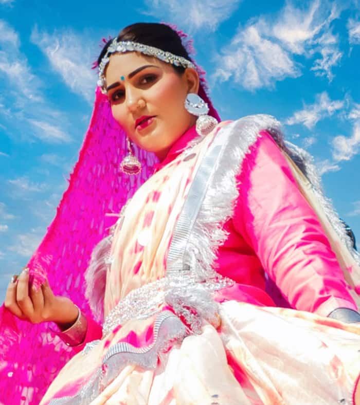 Sapna Choudhary Gives Fans Major Saree Goals