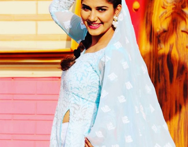 Sapna Choudhary Rocks Indian Look