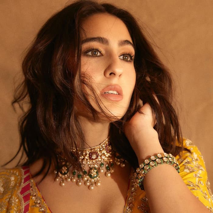 Sara Ali Khan is a Splash of Ethnic Glamour in Yellow Lehenga And ...